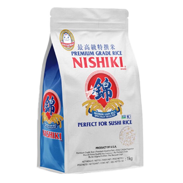 Nishiki Premium Grade Sushi Rice 1kg - Japanese Supermarket Online UK ...